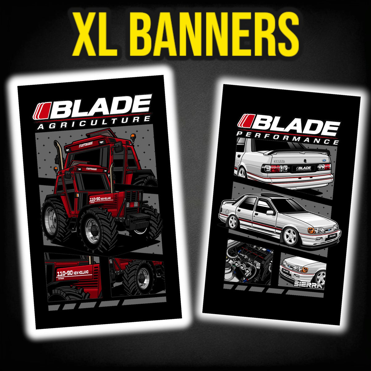 XL Banners – Blade Performance
