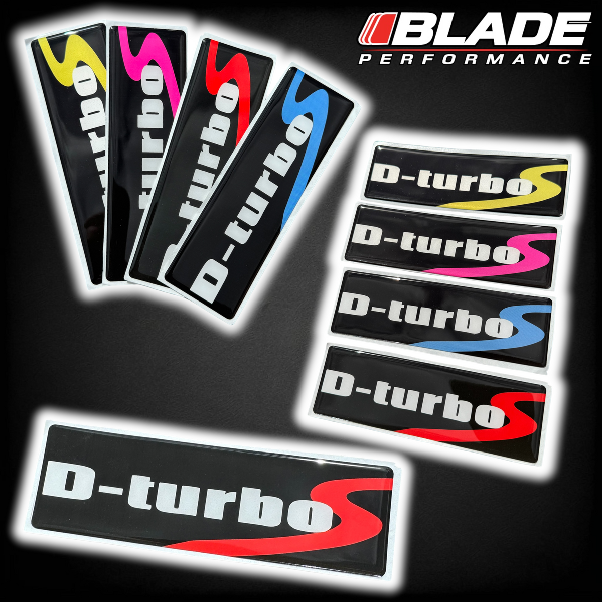 D-Turbo Gel Stickers — Blade Performance