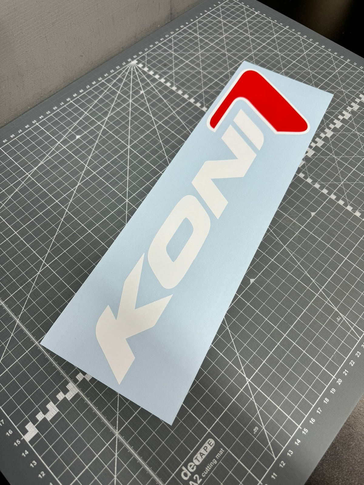 Large Koni Window Sticker — Blade Performance
