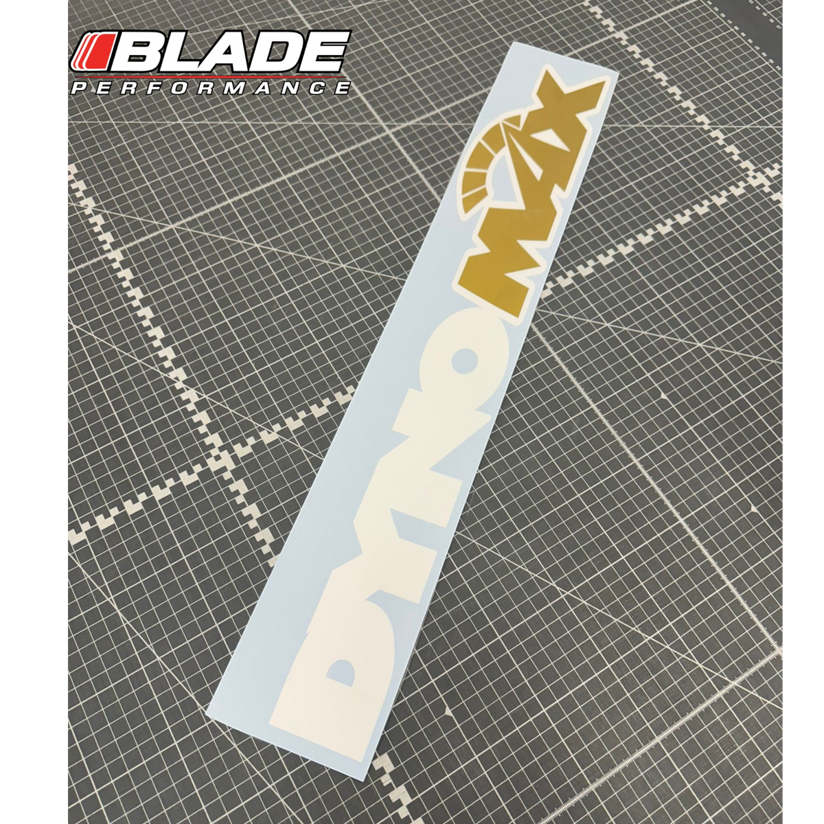 60 cm DynoMax Window Sticker — Blade Performance
