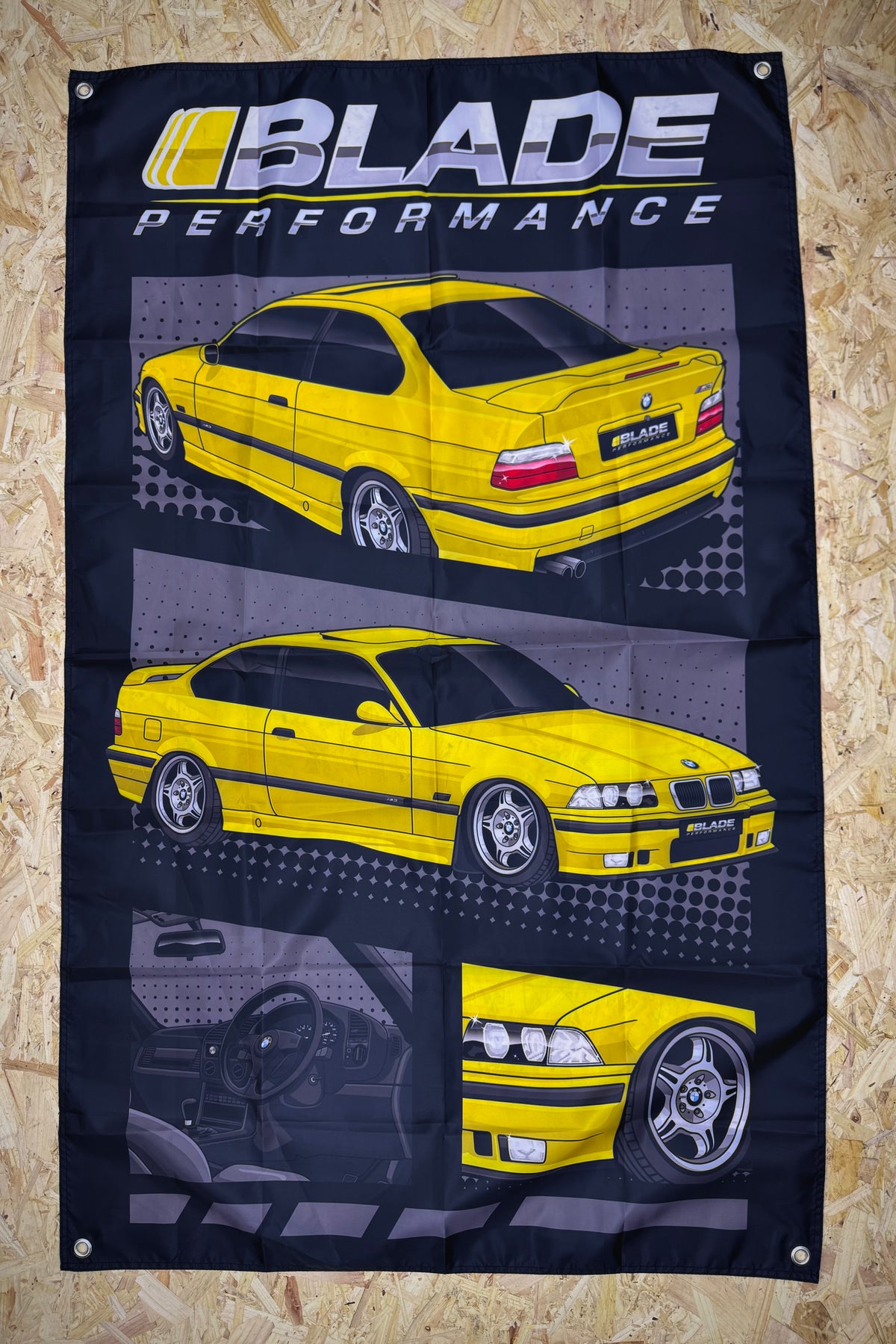 E36 M3 Banner — Blade Performance