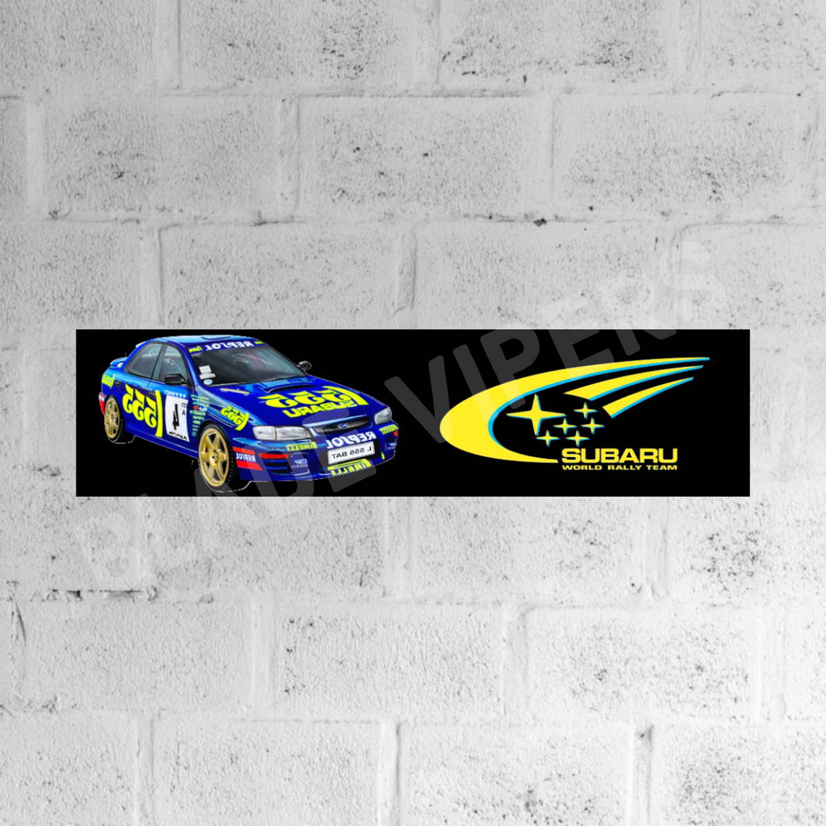 Colin McRae Banner — Blade Performance