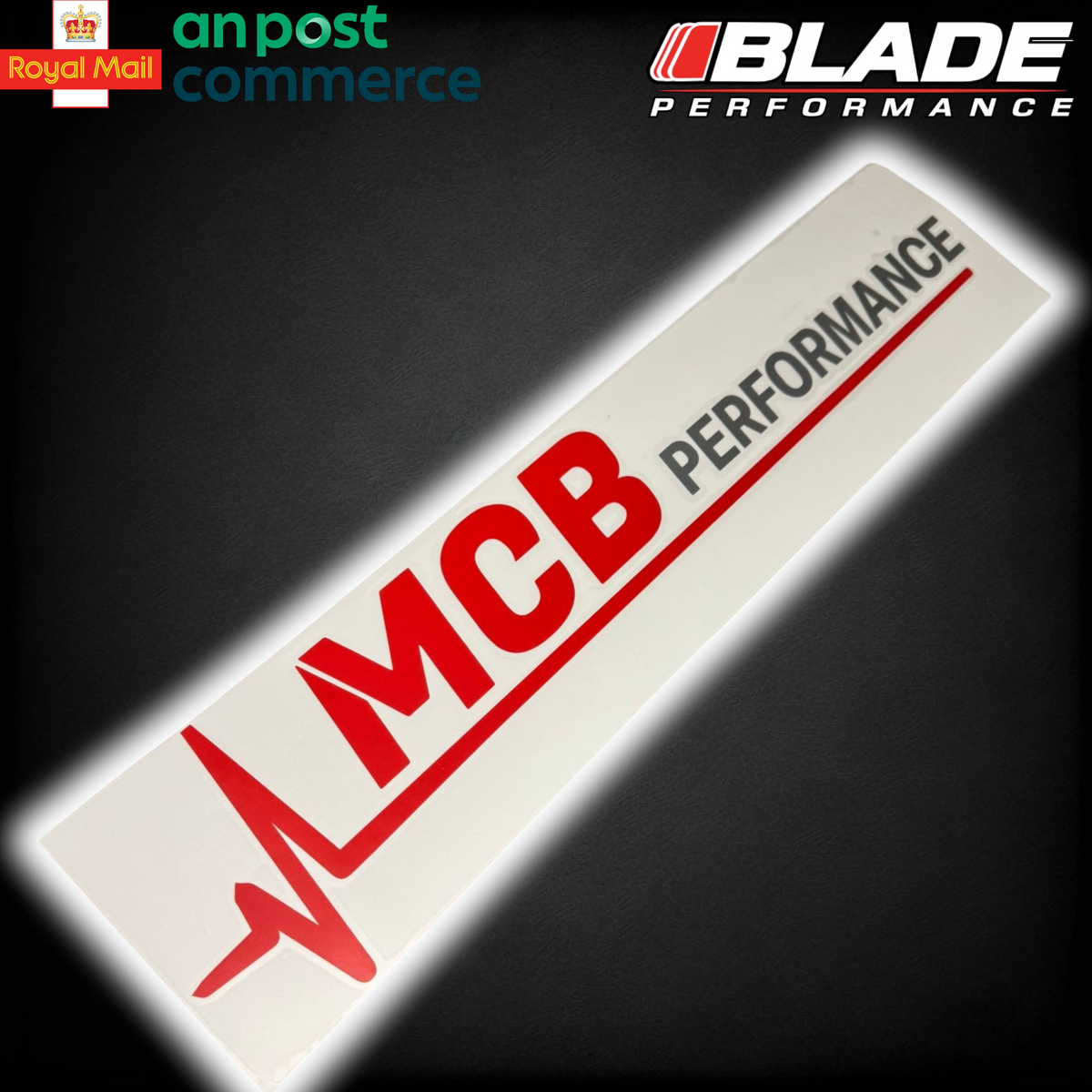 Large MCB Window Sticker — Blade Performance
