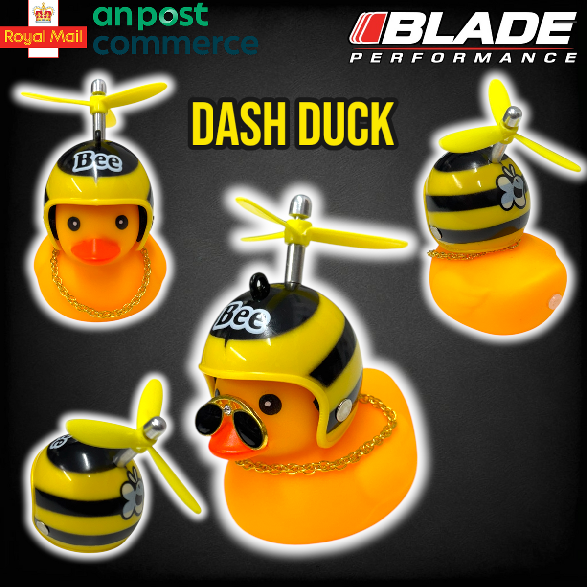 Bee Rubber Duck Accessory — Blade Performance