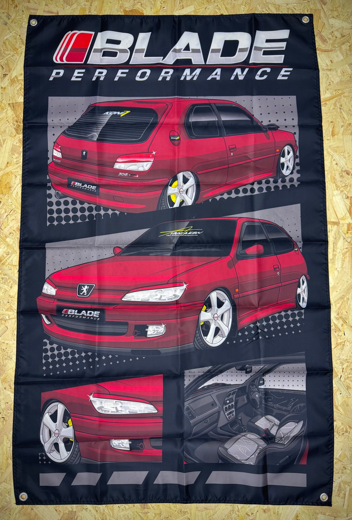 Diablo Red 306 XL Banner — Blade Performance