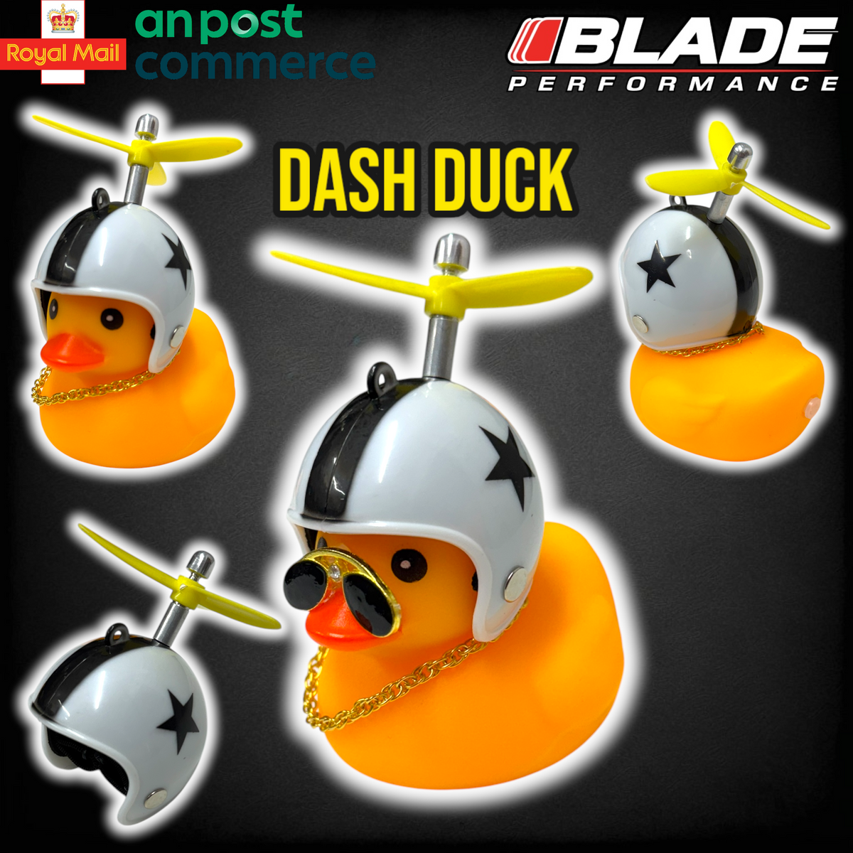 Biker Rubber Duck Accessory – Blade Performance