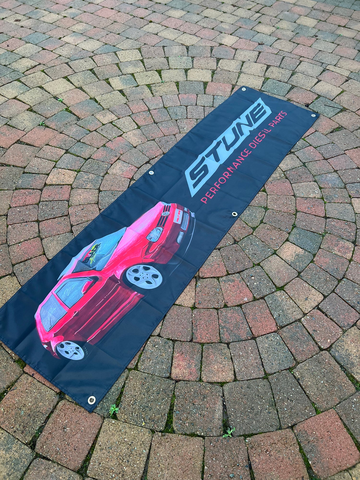 Red Mk4 Golf Banner – Blade Performance