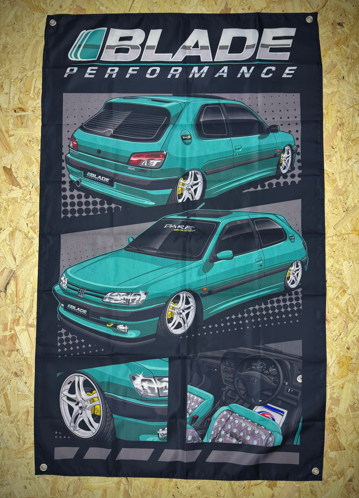 306 D Turbo Banner — Blade Performance