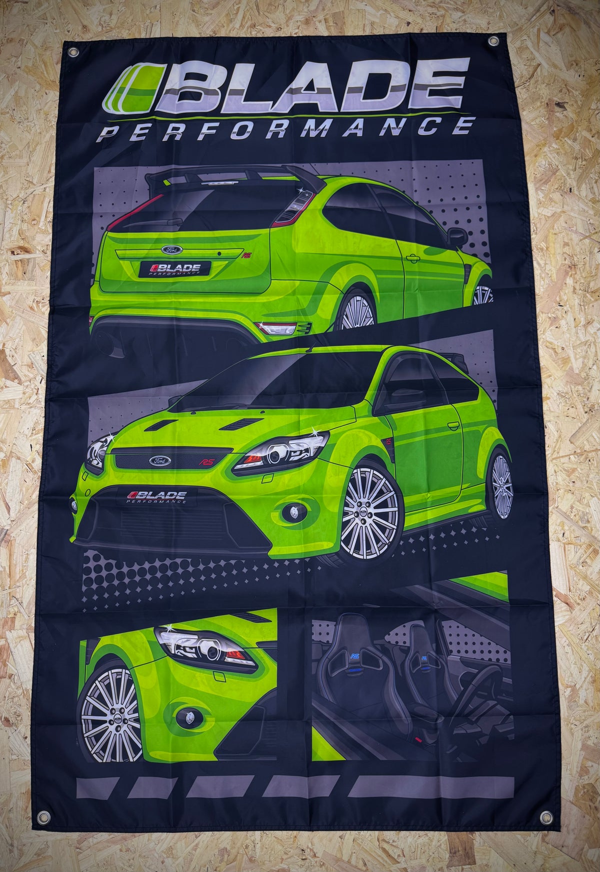 MK2 Ford Focus RS XL Banner — Blade Performance
