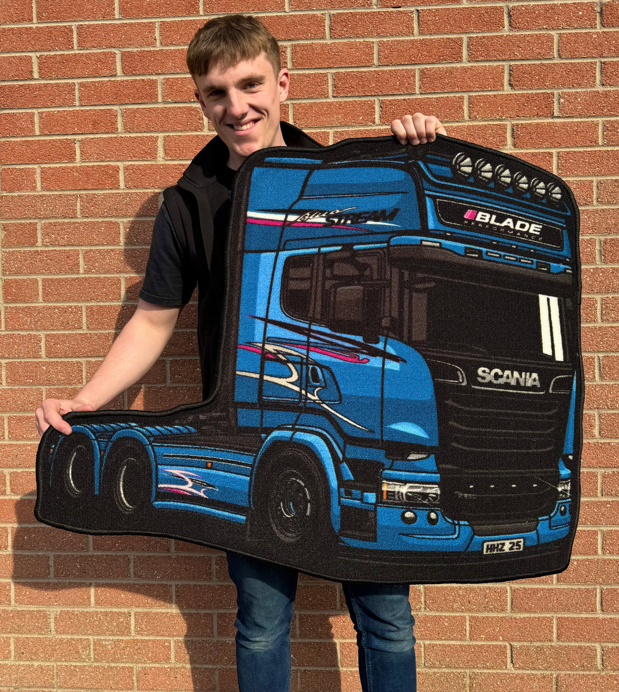 Scania Blue stream Mat — Blade Performance