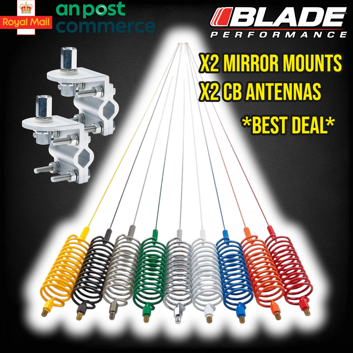 X2 CB ANTENNAS + MOUNTS — Blade Performance