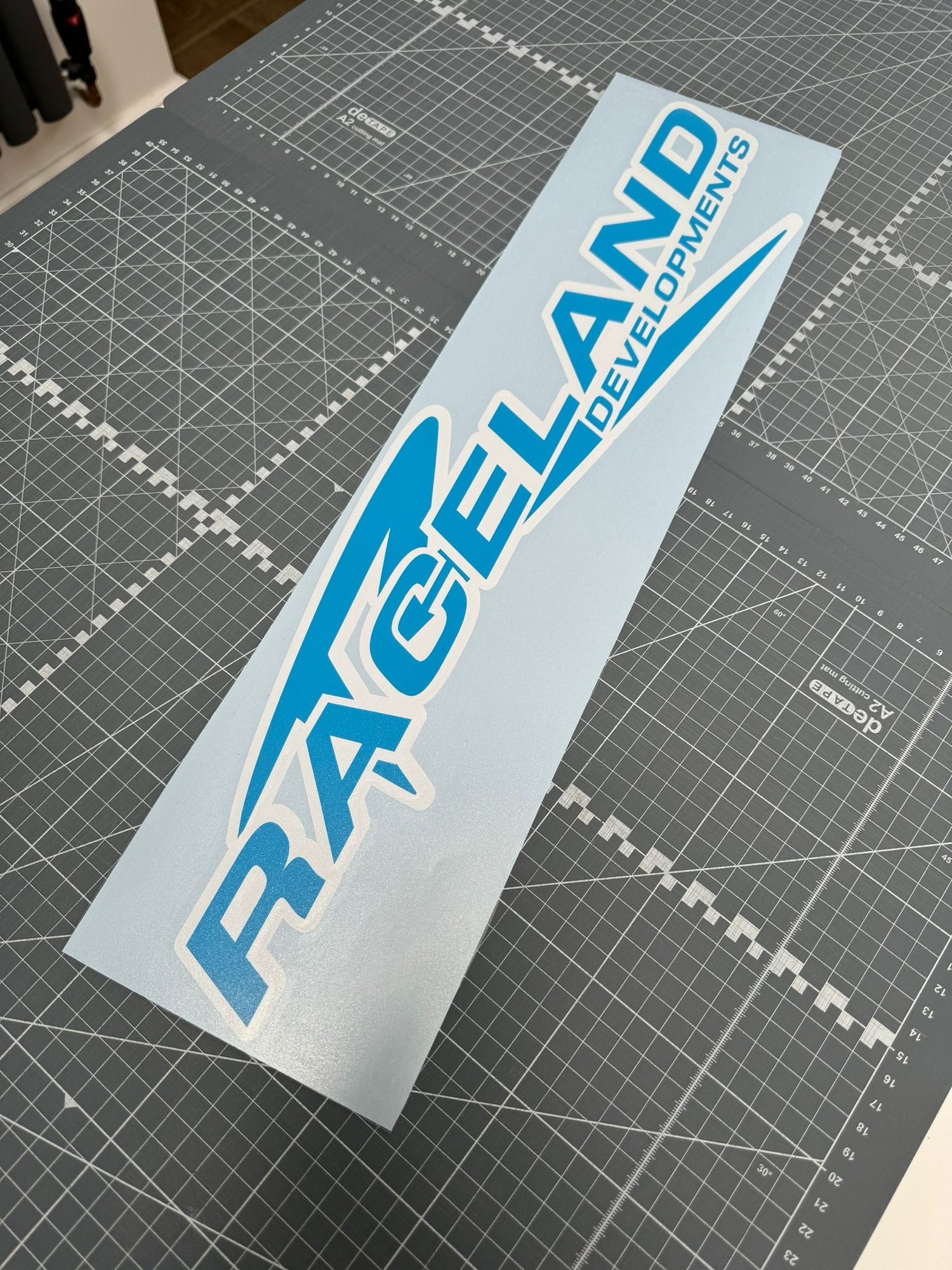 Large Raceland Window Sticker – Blade Performance