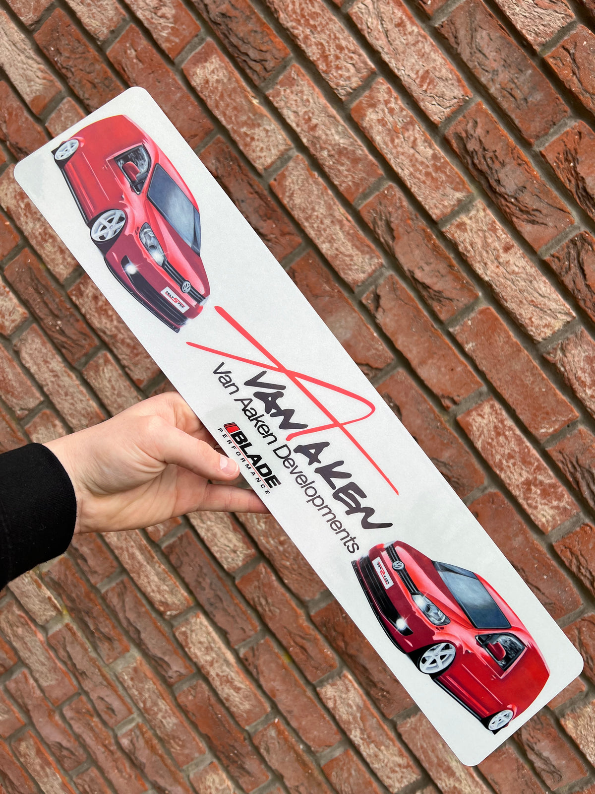 Caddy Van Plate — Blade Performance