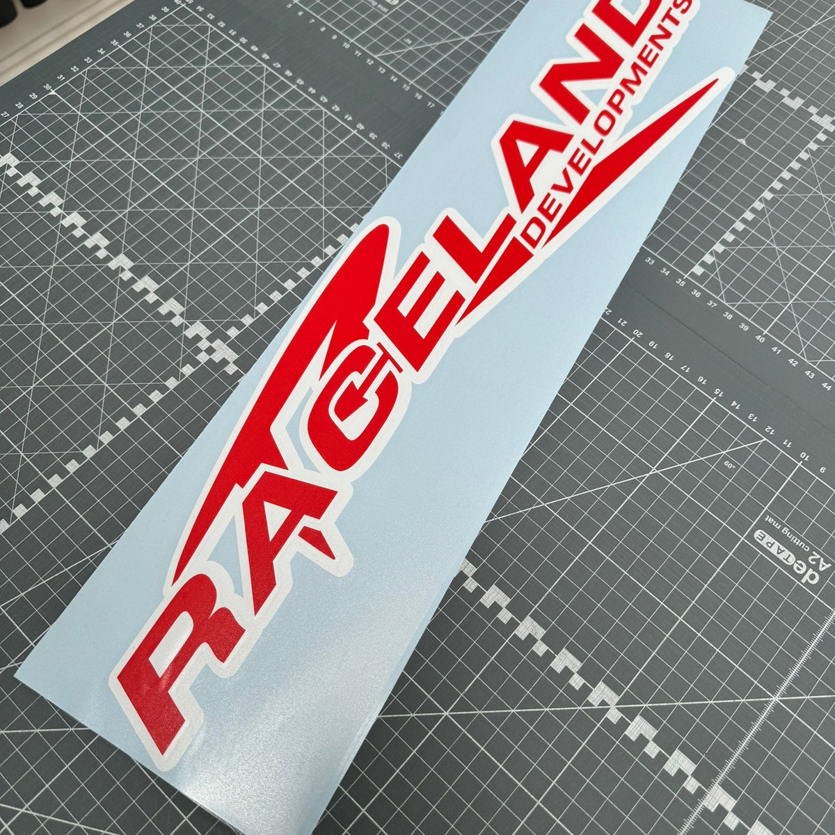 Large Raceland Window Sticker – Blade Performance