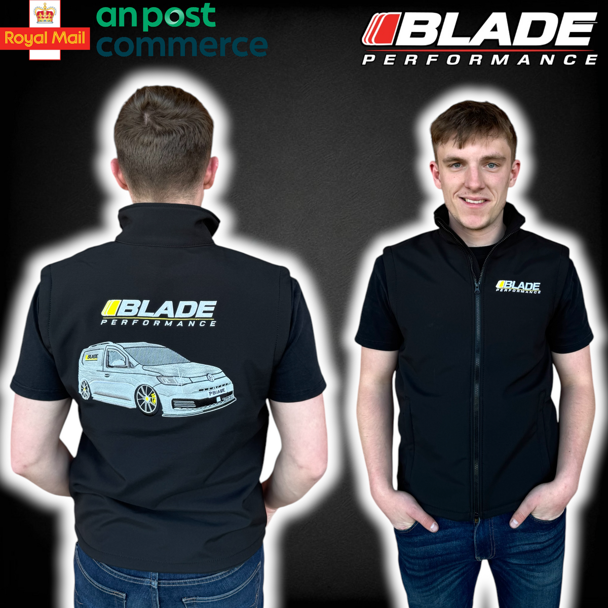 BLADE Caddy Soft Shell Gilet — Blade Performance