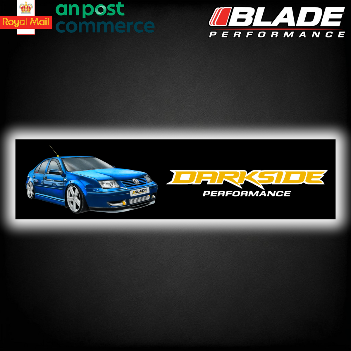 Blue Bora Banner — Blade Performance